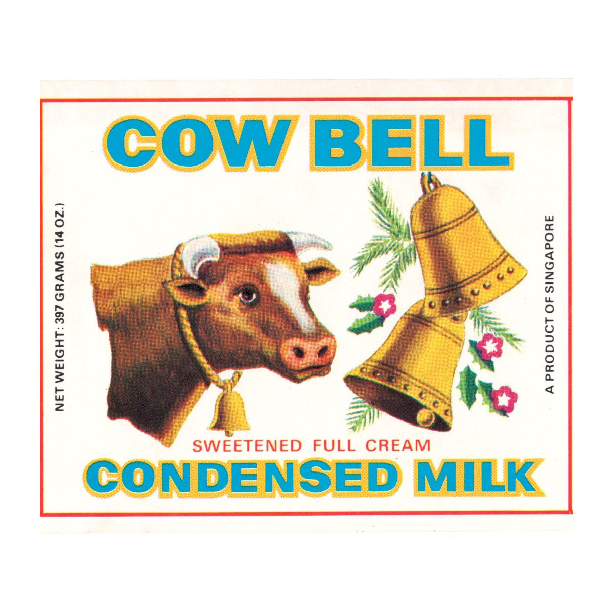 Cow Bell Condensed Milk | Singapore Graphic Archives