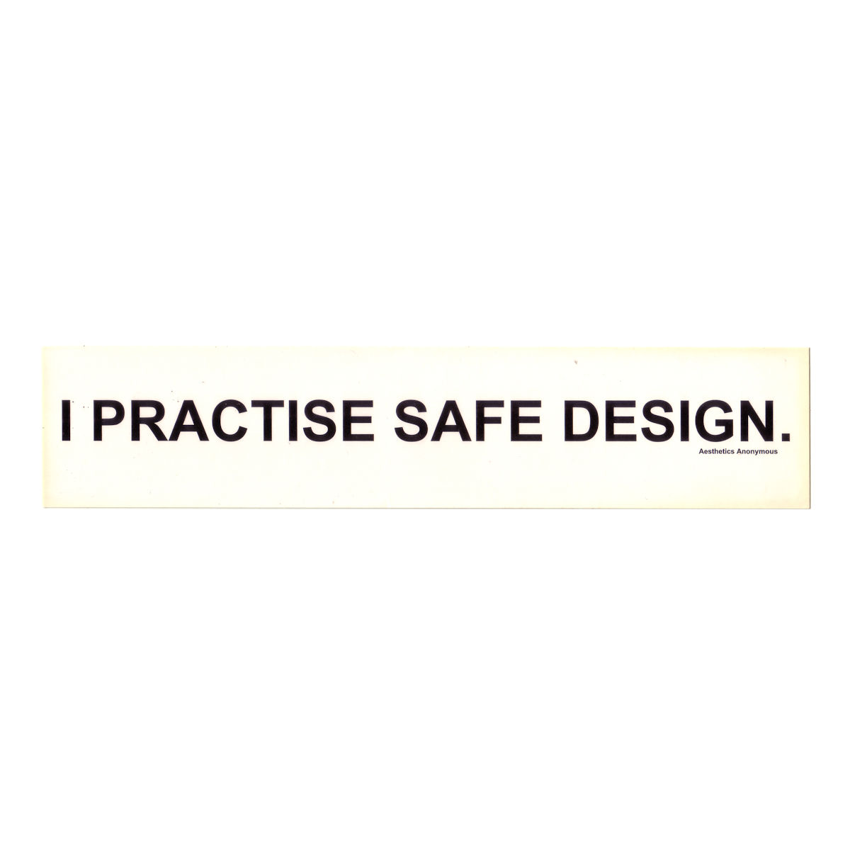 I Practise Safe Design. | Singapore Graphic Archives