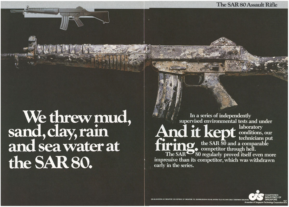 We threw mud, sand, clay, rain and seawater at the SAR 80. | Singapore ...