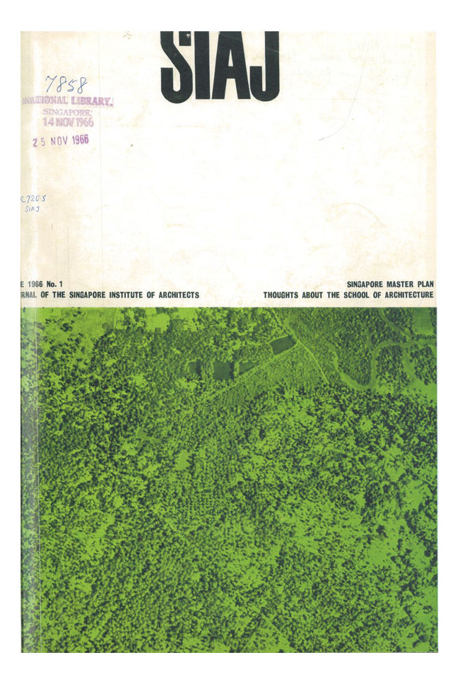 SIAJ No. 1 | Singapore Graphic Archives