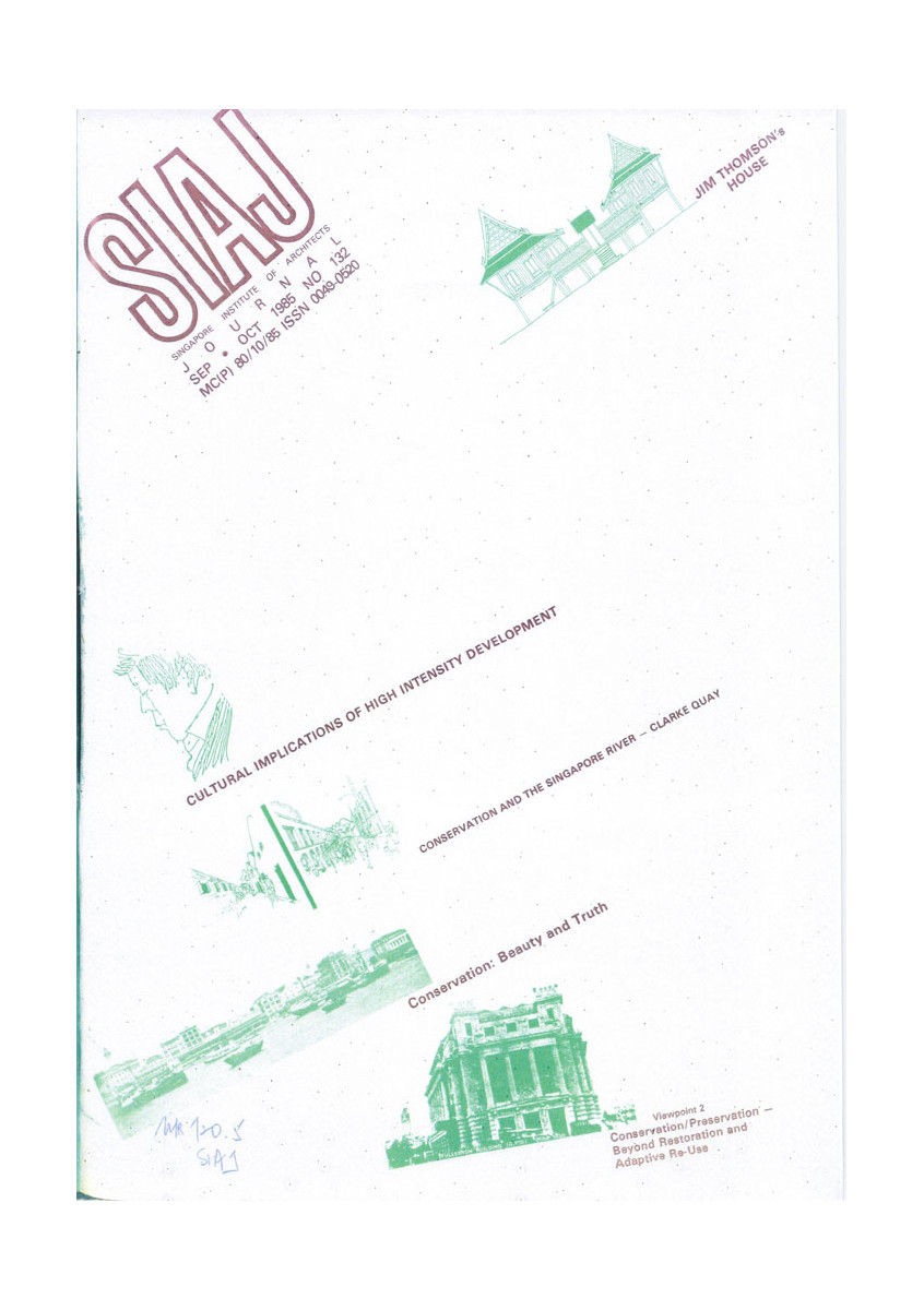 SIAJ No. 132 | Singapore Graphic Archives