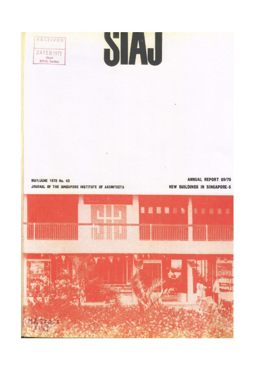 SIAJ No. 40 | Singapore Graphic Archives