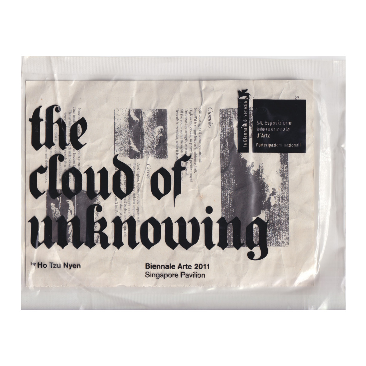 the cloud of unknowing | Singapore Graphic Archives